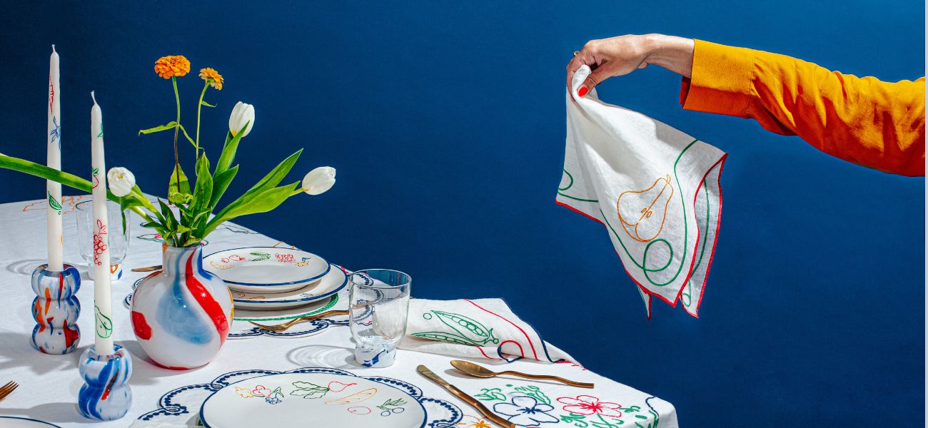 Misette Colorblock Dinner Plates (Set of 4)