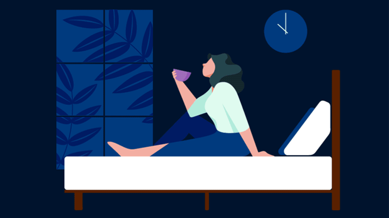 Waking Woman Animated Gif