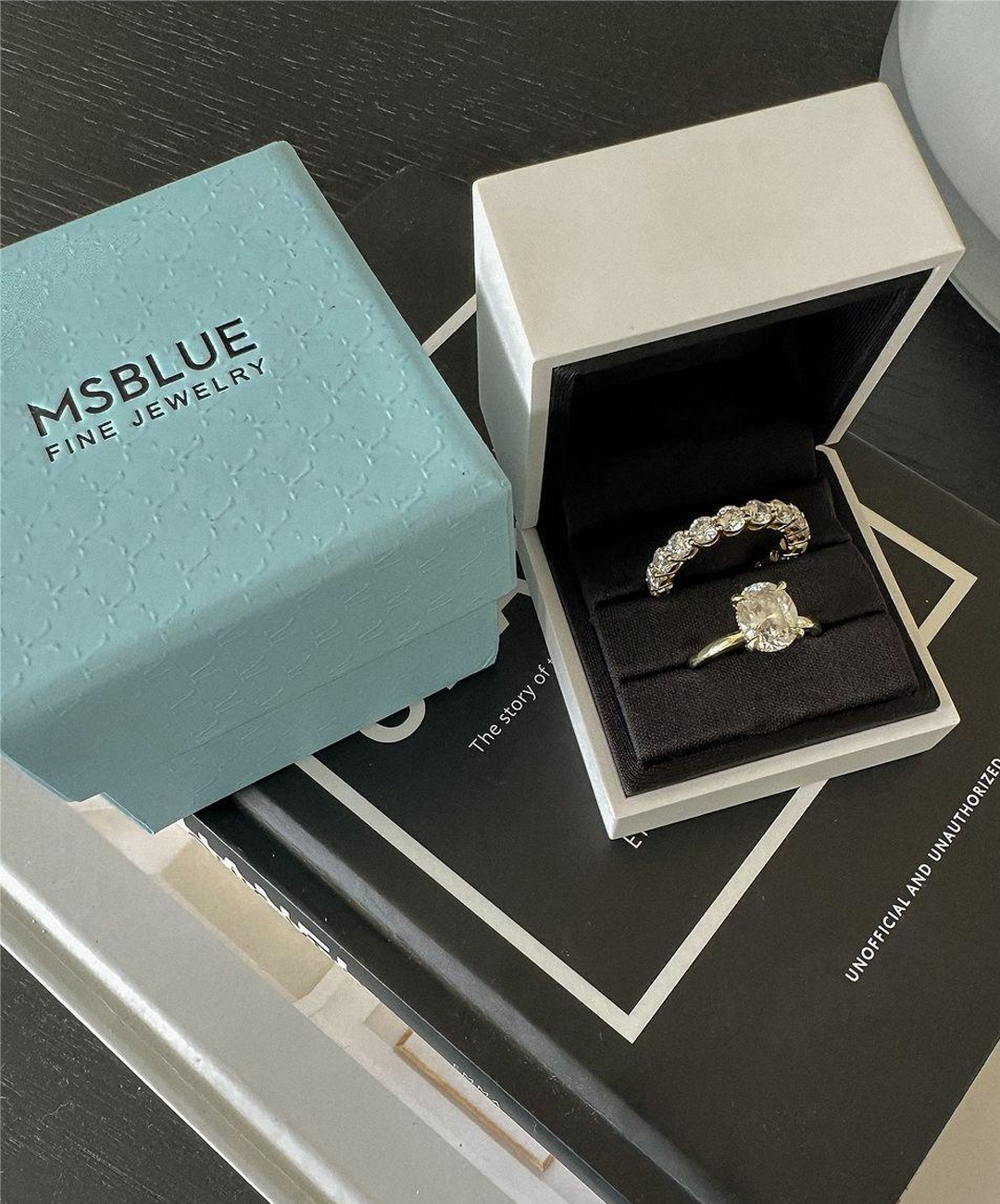 Engagement Rings - Moissanite, Gemstone & Custom Rings by MSBLUE