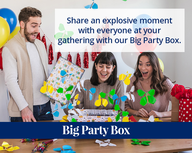 Our Stars & Stripes Confetti Pop Box is Back! 🇺🇸 - Send A Cake