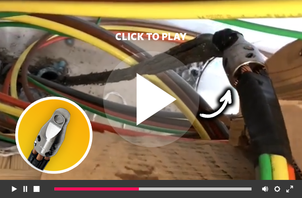 Bullet-head wire attachment for big pulls