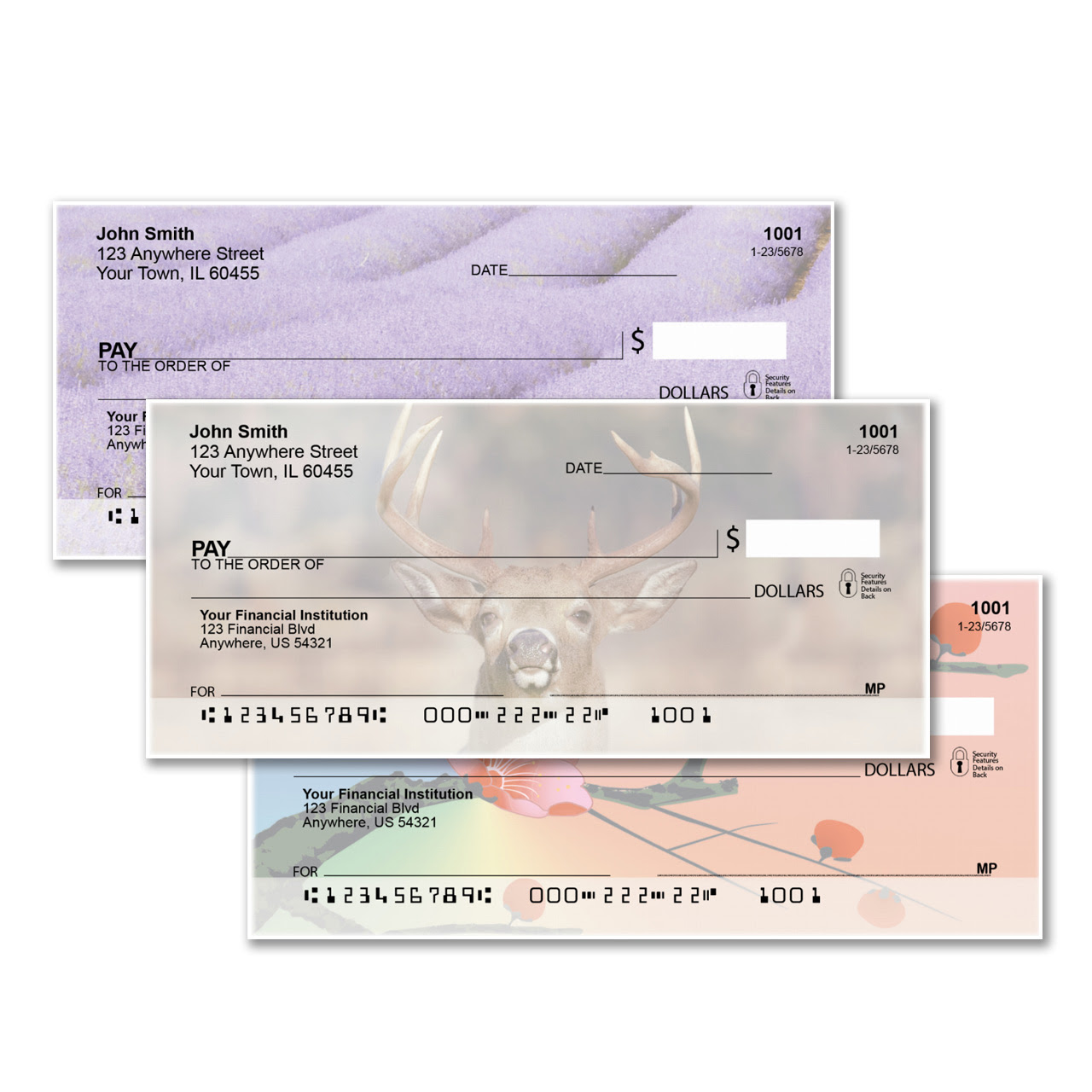 Personal check images