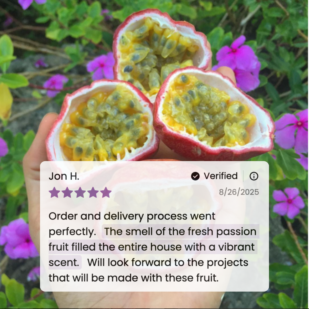 Purple Passionfruit offers the perfect boost of Vitamin C! 💜 – Miami Fruit
