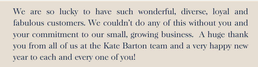 Celebrating you! - Kate Barton Designs