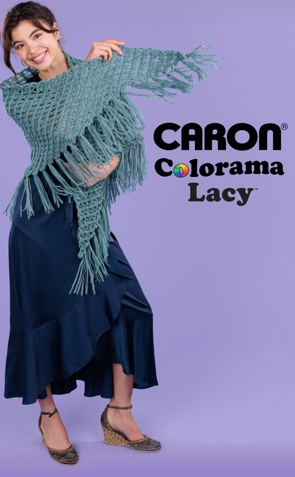 NEW YARN ALERT: Caron Colorama Lacy - Yarnspirations.com