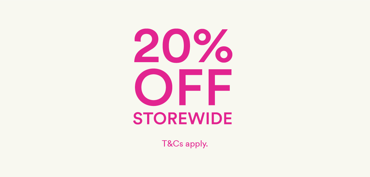 20% off storewide