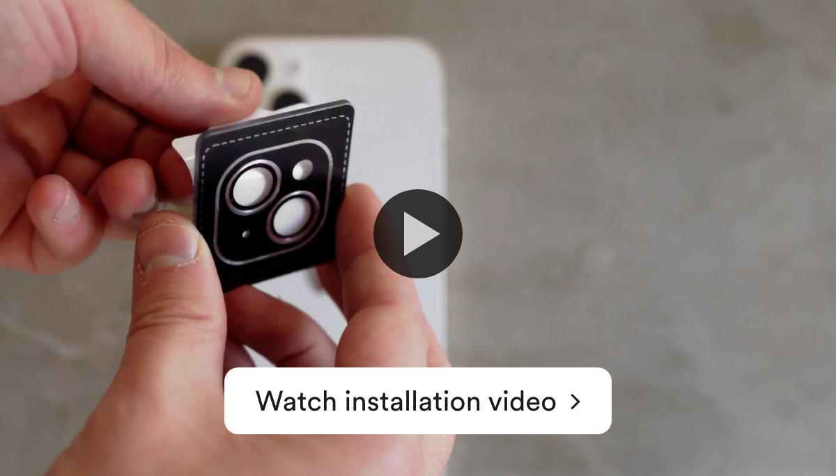 Watch installation video >