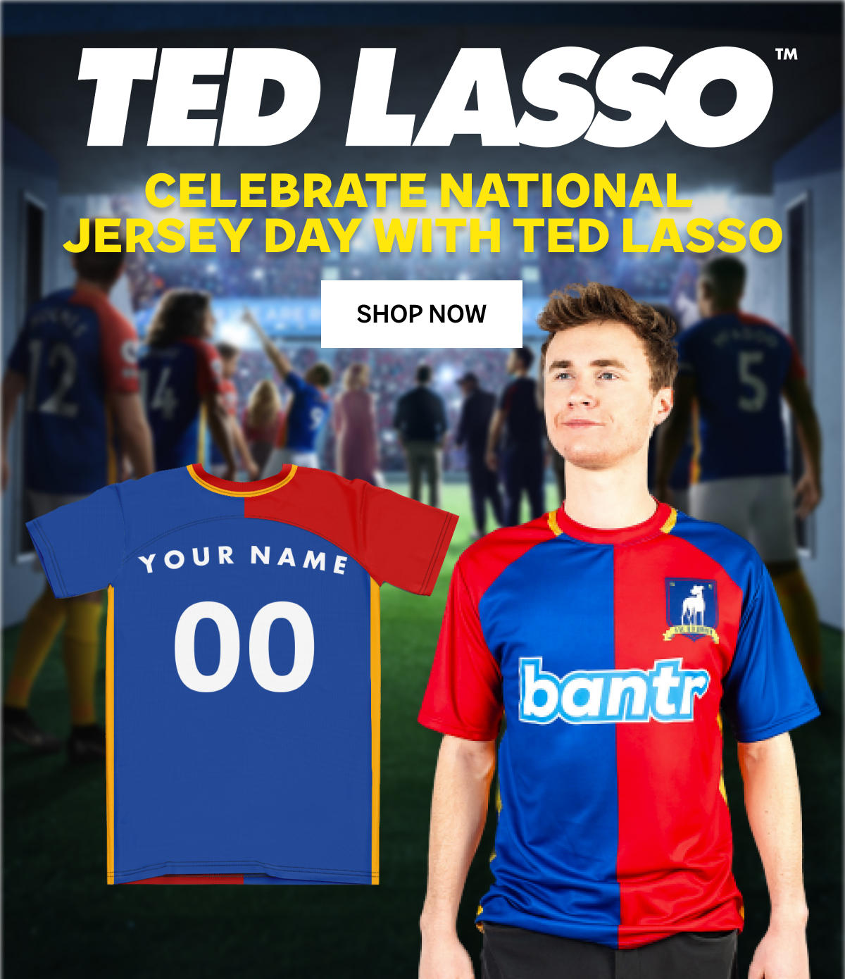 Shop Ted Lasso Jerseys for National Jersey Day! - Warner Bros Shop