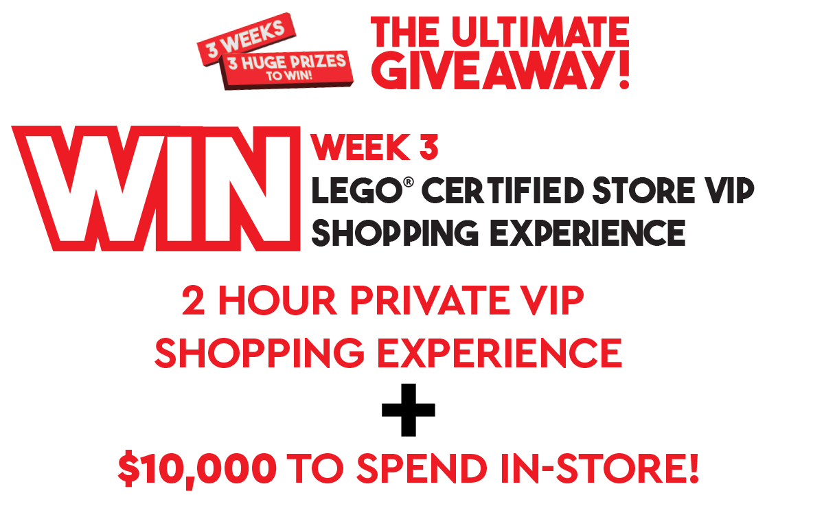Week 3: WIN a 2-hour private VIP store + $10,000 spending money!