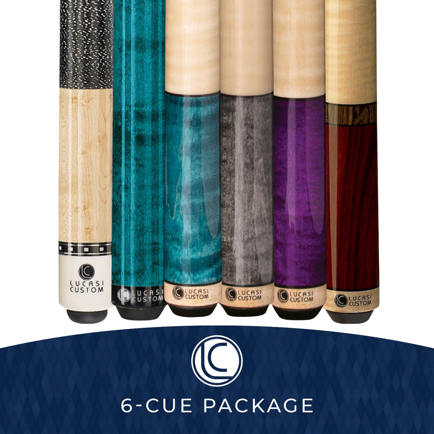 Lucasi 6-Cue Package