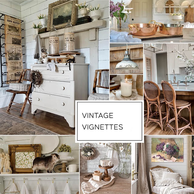 ️{VINTAGE VIGNETTES} event launched - Antique Farm House