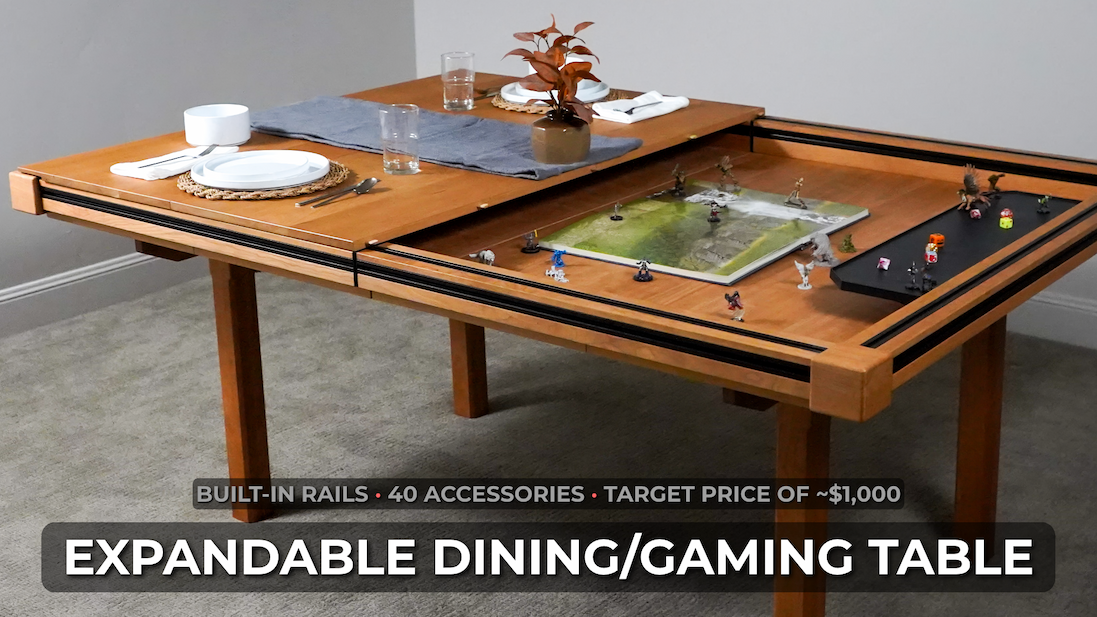 Expandable Game Table – Yarro Studios