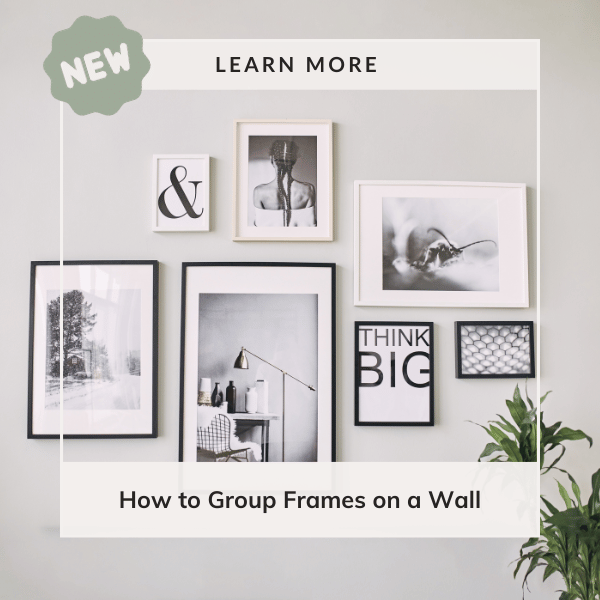 How to Group Frames on a Wall