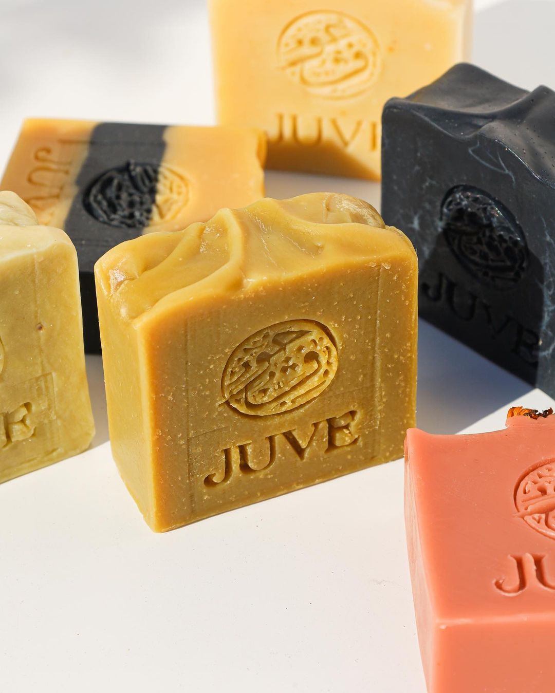 Soaps, body butters, bath salts, & gift boxes — Juve