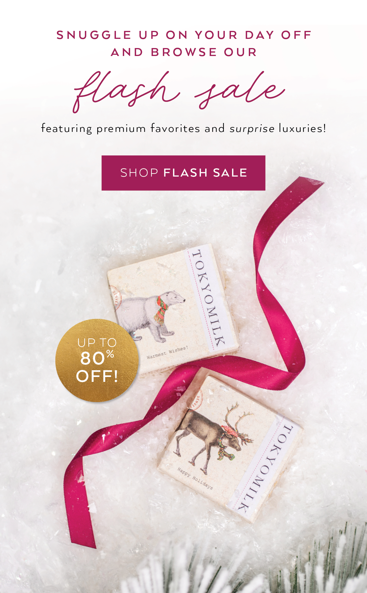 Our gift: Up to 80% Off Flash Sale for you! - Margot Elena Companies ...