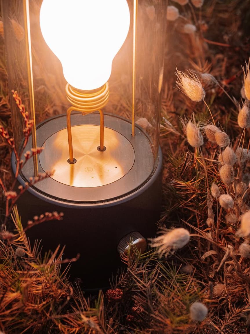 Nkuku Chameli Mango Wood Table Lamp – Amos Lighting + Home