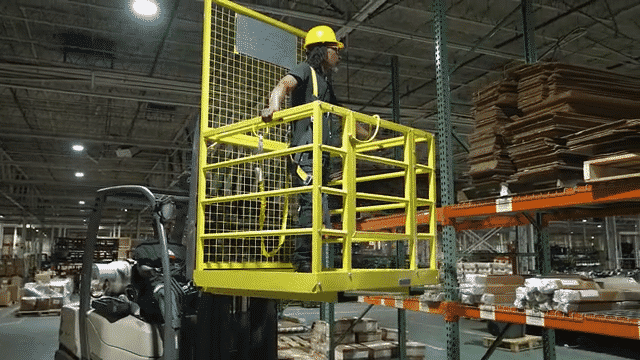 Safety First ‍️ Explore Our Forklift Work Platforms - Titan Attachments