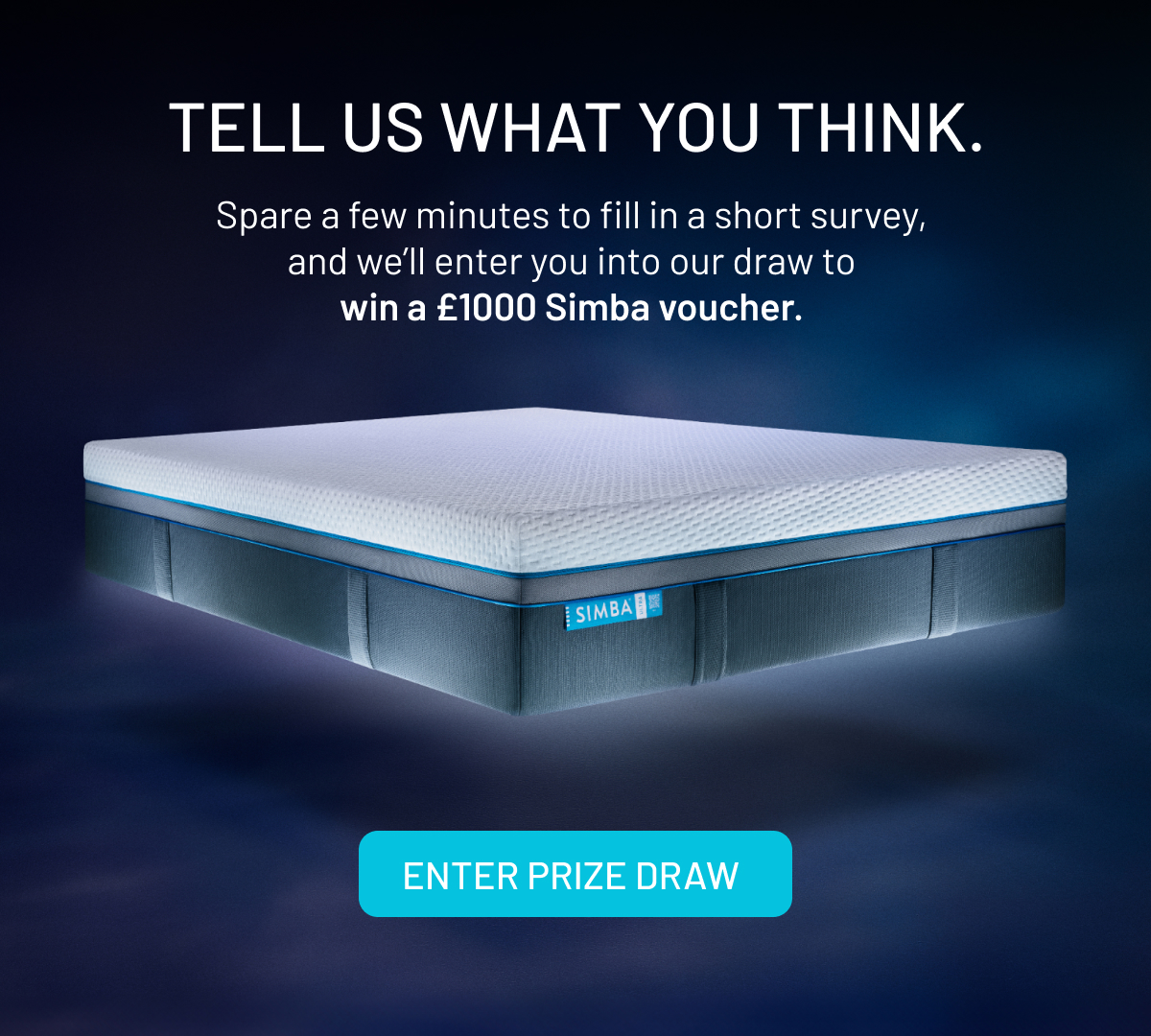 E: 02/08 Win a £1000 Simba Voucher (Survey) — MoneySavingExpert Forum