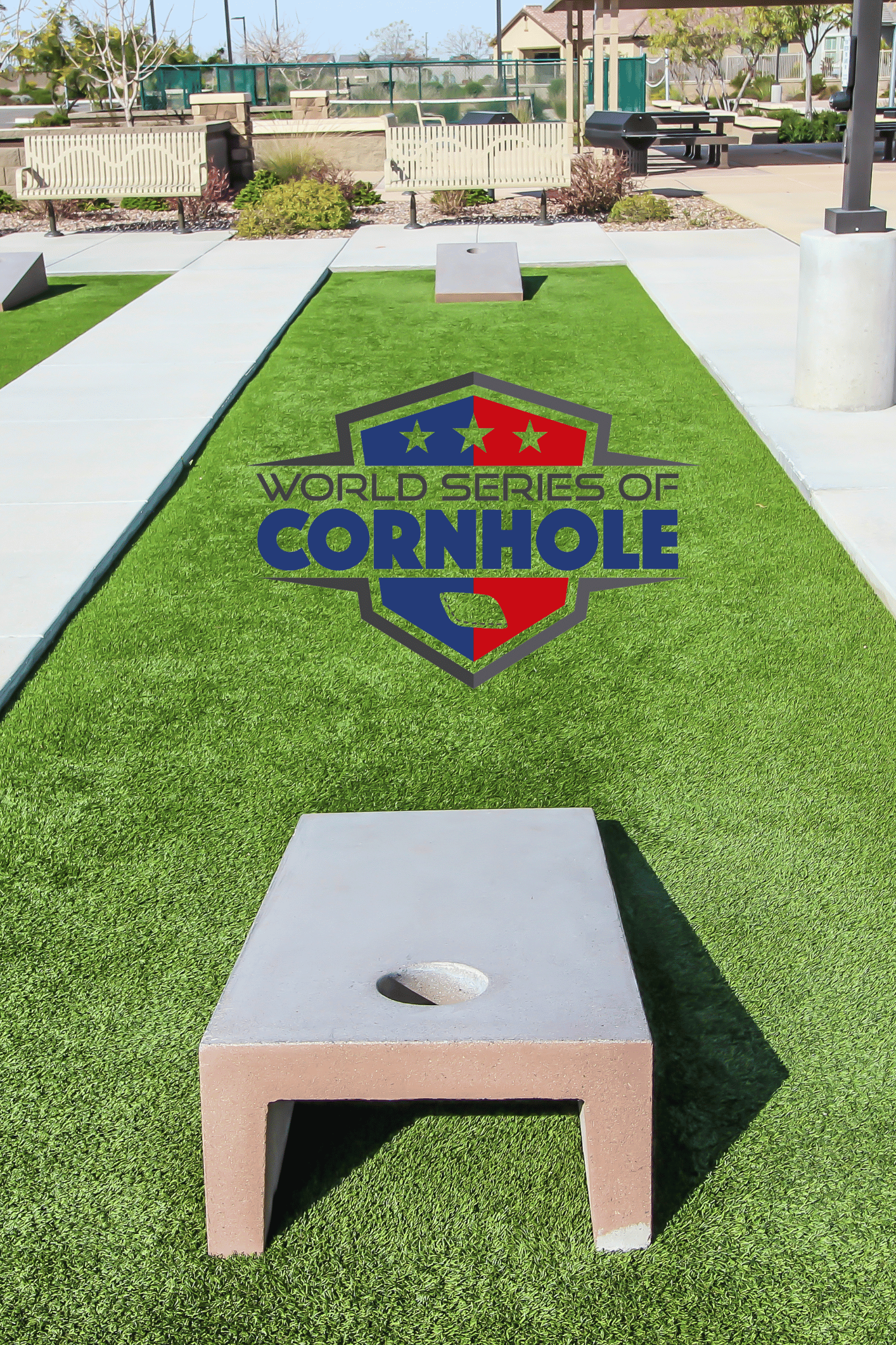 World Series of Cornhole Official 6-IN Professional Custom Cornhole ...