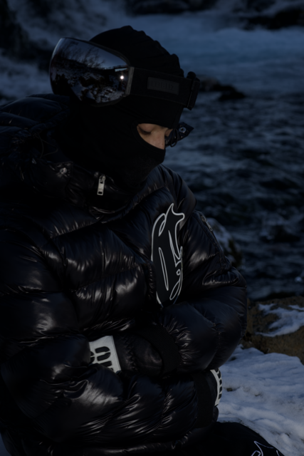 Matte Black Technical Puffer – Corvidae