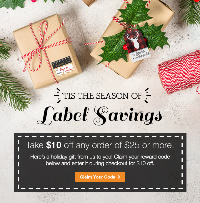 Get $10 off any order of $25 or more.