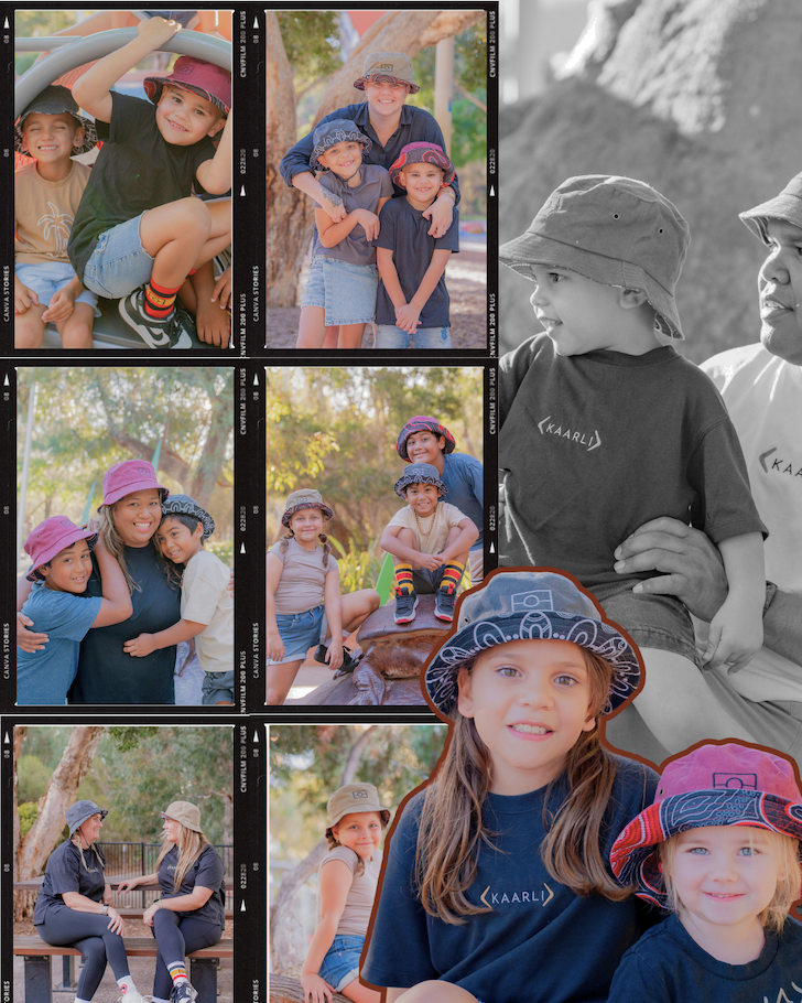 Kaarli - Australian Indigenous designs - ties, socks and bucket hats