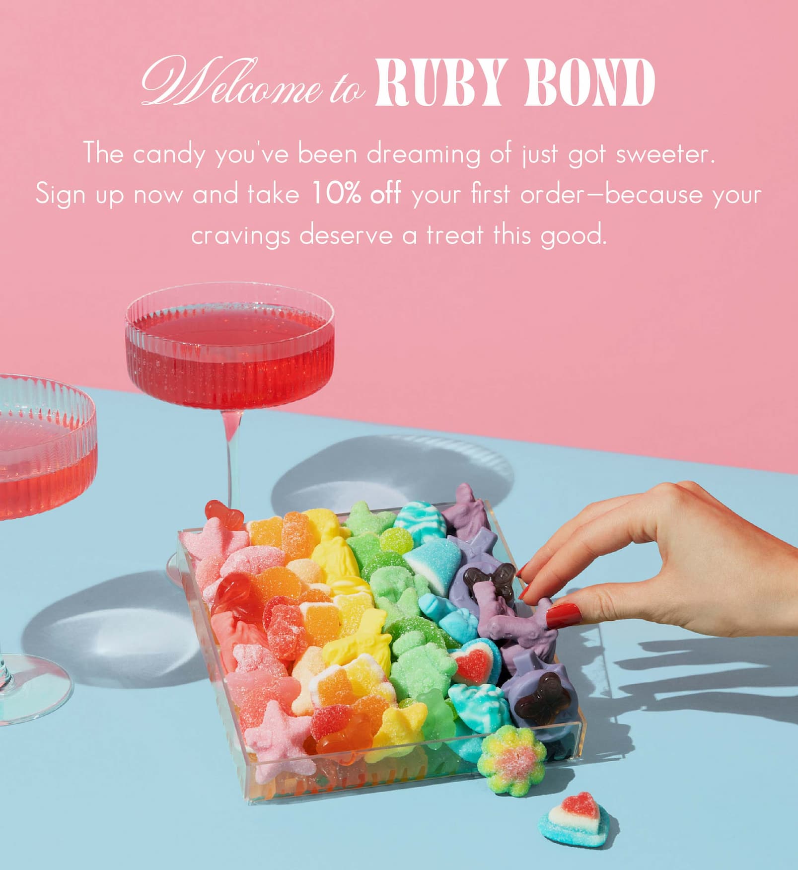 Ruby Bond. Designer Candy Boxes & Bags by Elizabeth Schmitt – Ruby Bond
