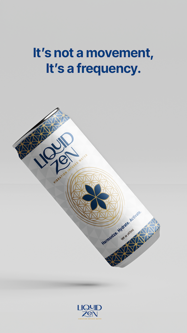 Liquid Zen Water - Structured Water - Vibration Infused Water 528HZ