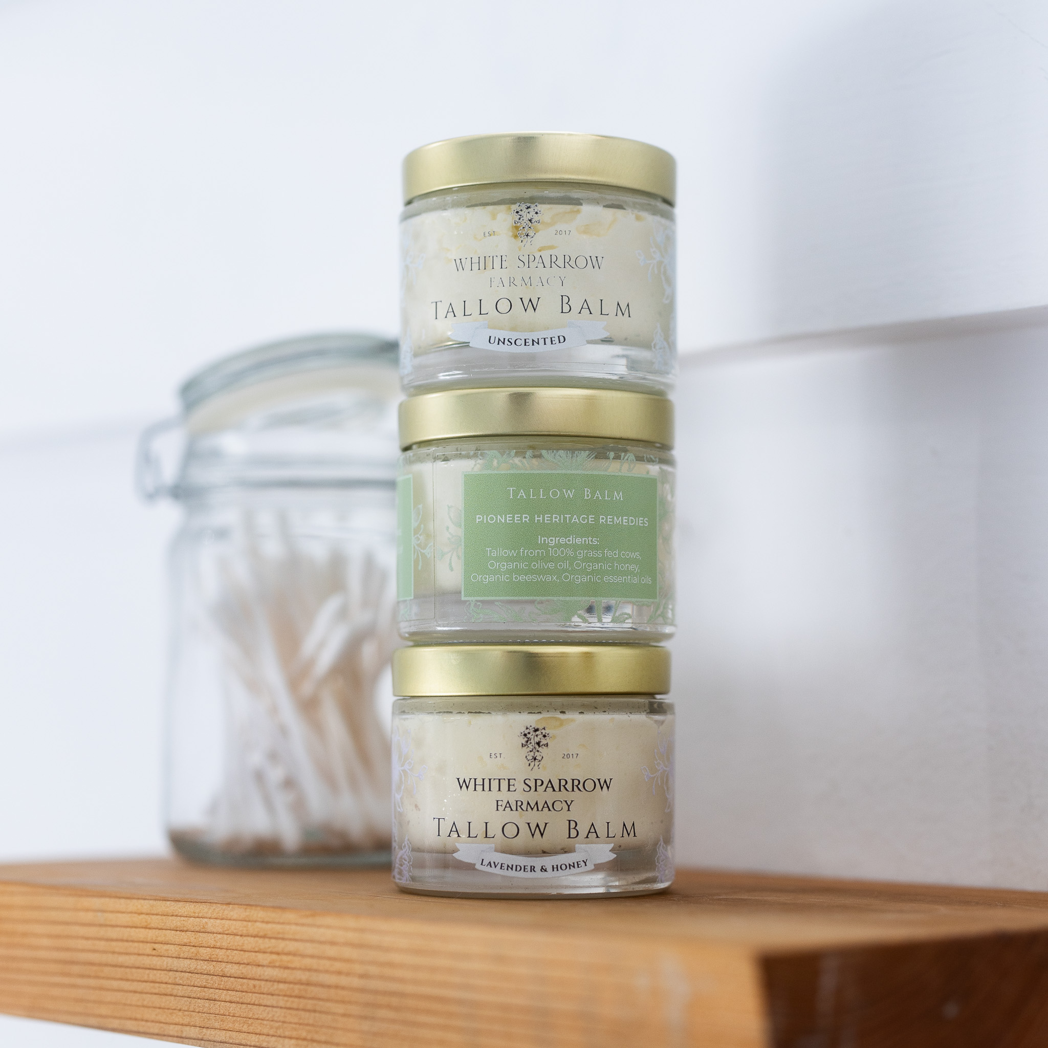 Tallow Balm Collection – White Sparrow Farmacy