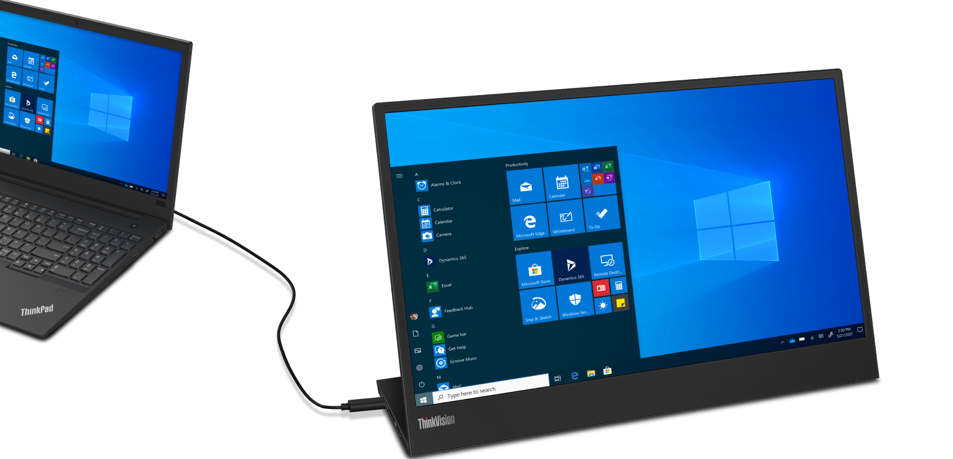 second screen flexibility in a highly portable package