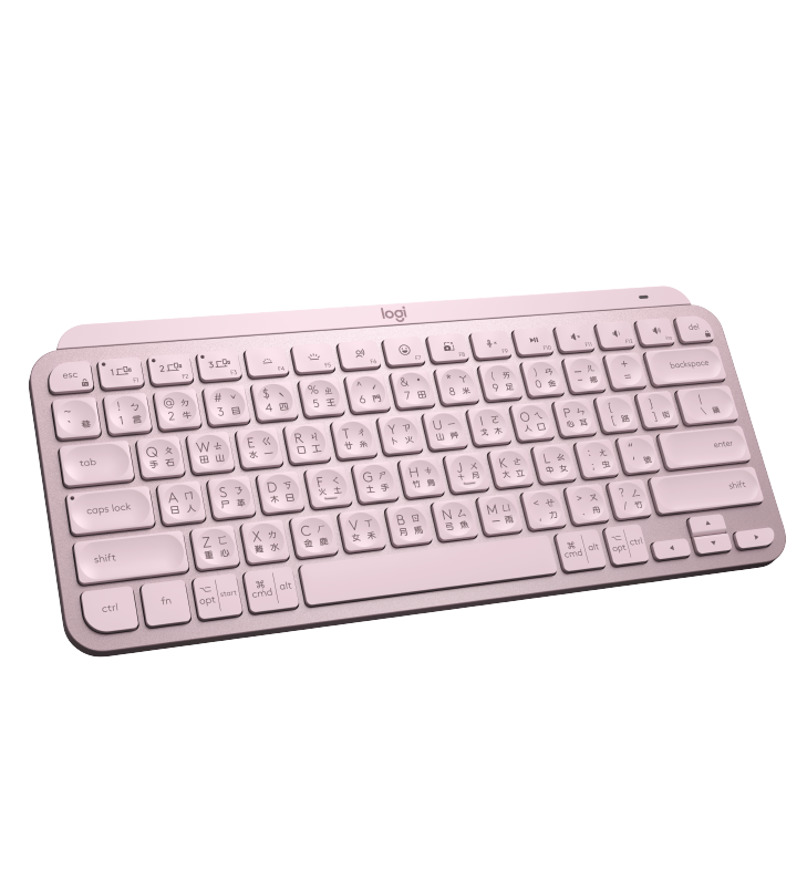 Logitech MX Keys Mini Wireless Illuminated Keyboard Rose