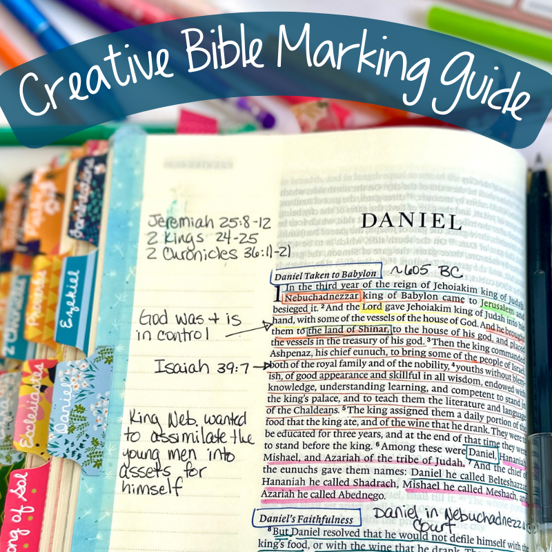 Creative Bible Marking Guide – Bible Study Collective