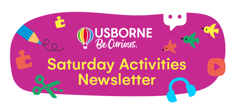 Saturday Activities newsletter header