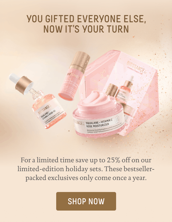 25% Off Limited-Edition Holiday Sets