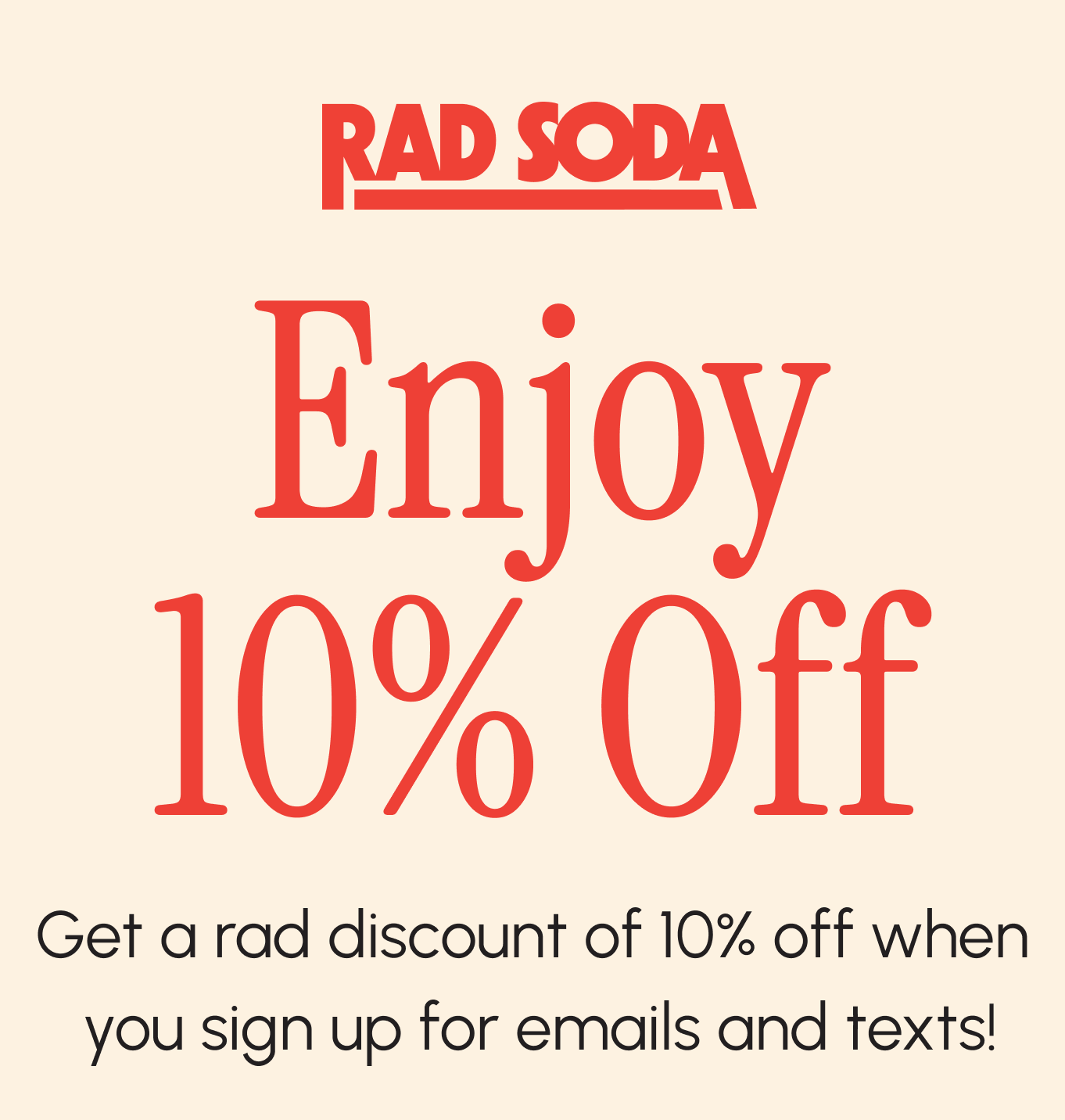RAD SODA | Rad Soda
