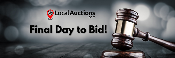 Online Auction End Date: October 23rd , 2023