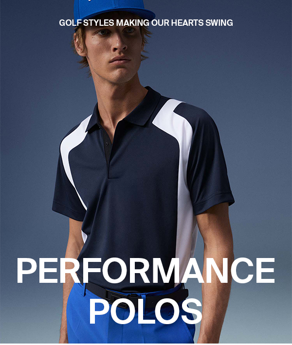 Golf Polos Making Our Hearts Swing - J Lindeberg