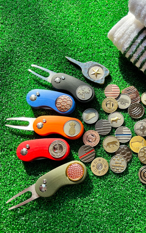 Custom Golf Ball Markers & Accessories | Full Metal Markers