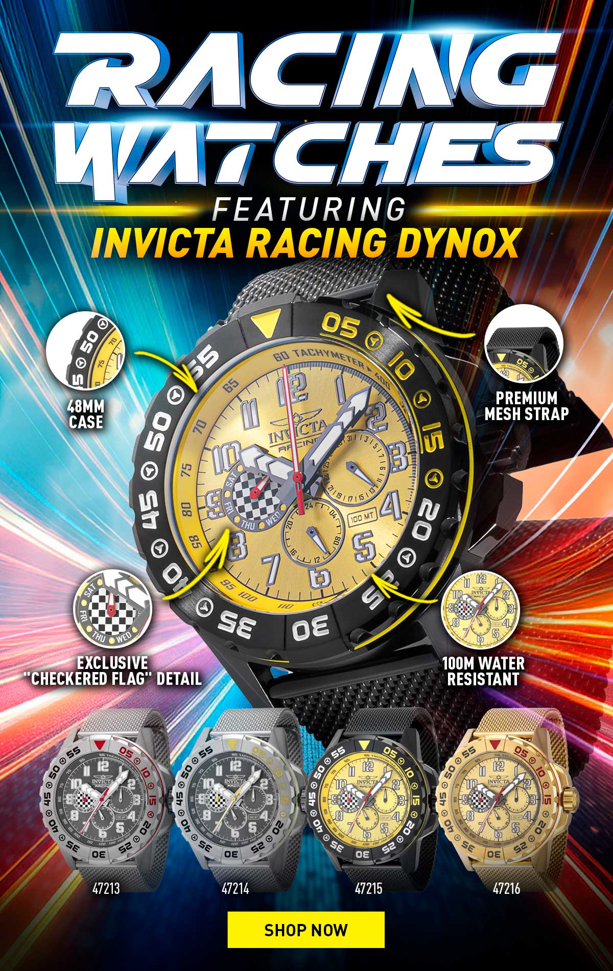 RACE MODE ONMeet The NEW RACIG DYNOX - Invicta Stores