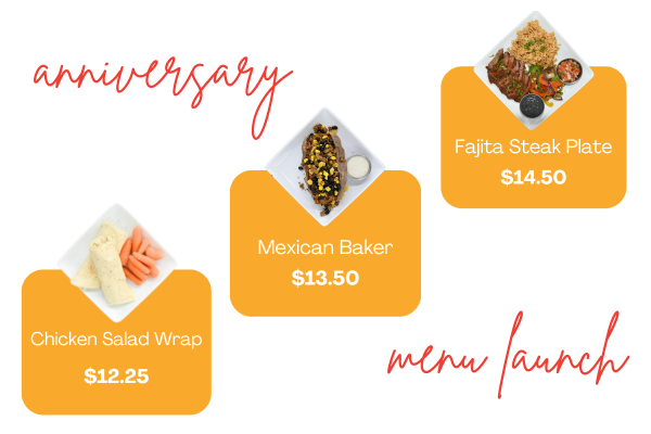 Anniversary Menu is LIVE! 😋 - Fit Five Meals