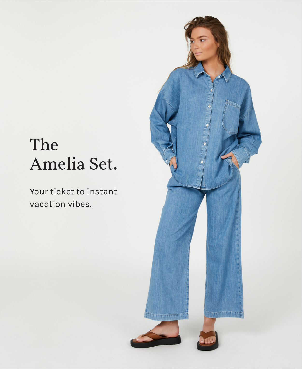 See What Just Landed: The Amelia Set - Outland Denim