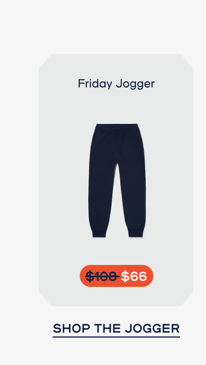 World News: Introducing A Bold Price On Our Brand Jogger - Only $66