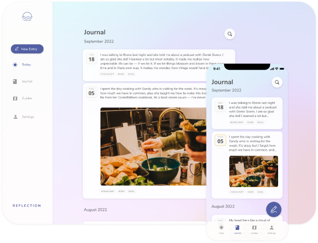 Holstee: Introducing Reflection.app V3: Our biggest update yet! | Milled