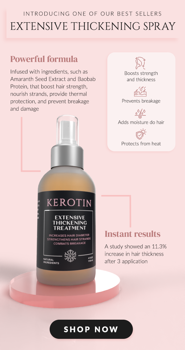Boost Hair Strength And Thickness Kerotin