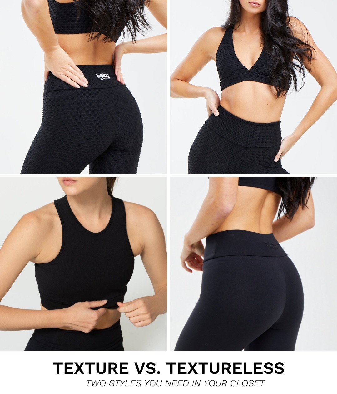 Texture vs. Textureless 🖤 - Booty By Brabants